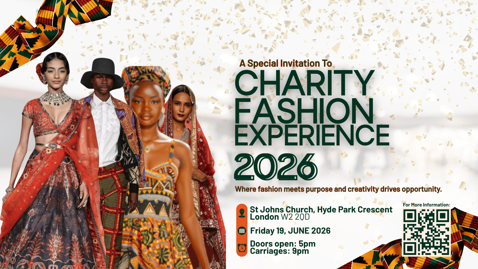 London Set to Host Landmark Charity Fashion Experience: Where Culture ...
